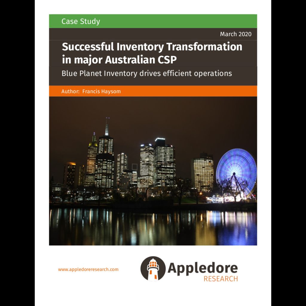 Successful Inventory Transformation in major Australian CSP